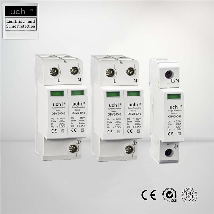 Electrical Type 2 Surge Protector 275V Imax 40KA For Low Voltage