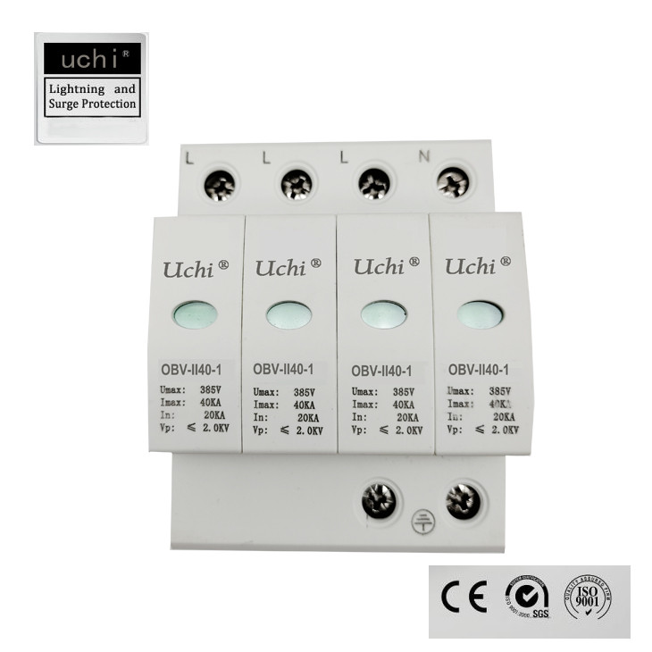 IP20 20kA Surge Protective Device With Round Indication Window